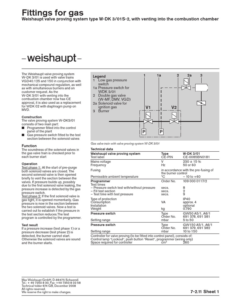 WDK Valve Proving System | PDF