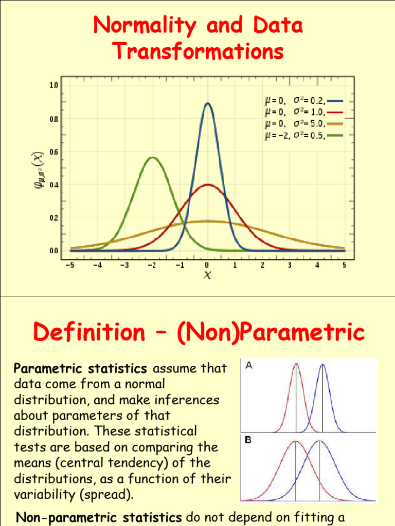 Statistics Normality | PDF
