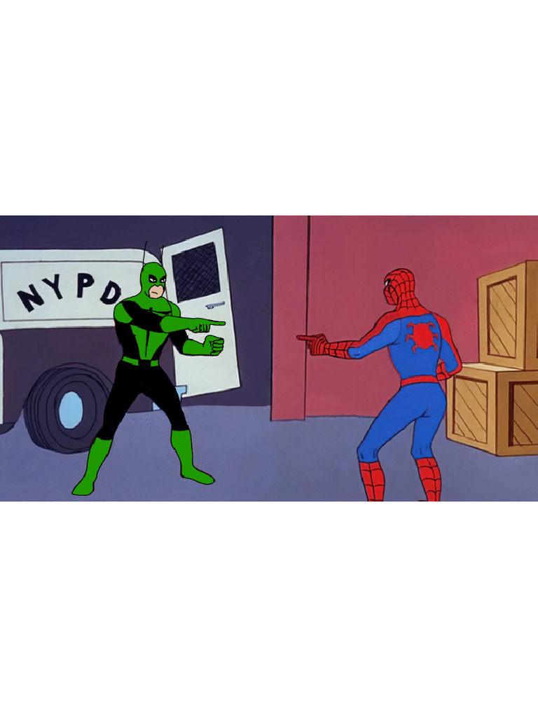 Spider-Man and Dragonfly Meme | PDF