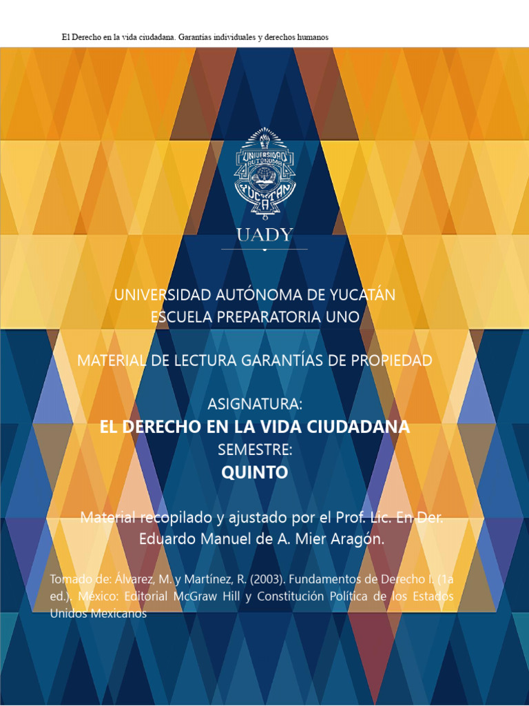 Garantías de Propiedad | PDF | Propiedad | Dominio eminente