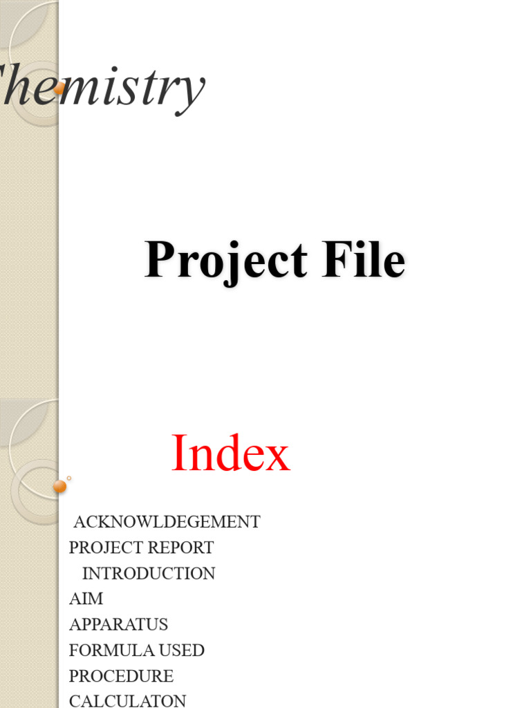 Chemistry File | PDF | Chemical Compounds | Chemistry