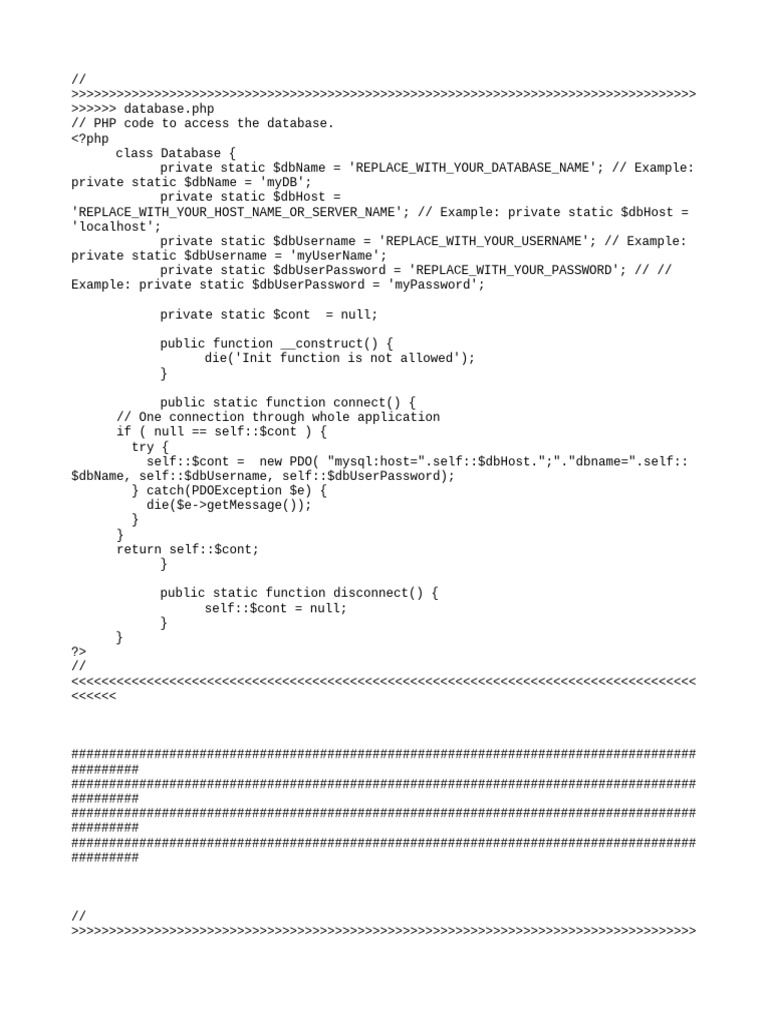 Final PHP Code | PDF | Table (Database) | Databases