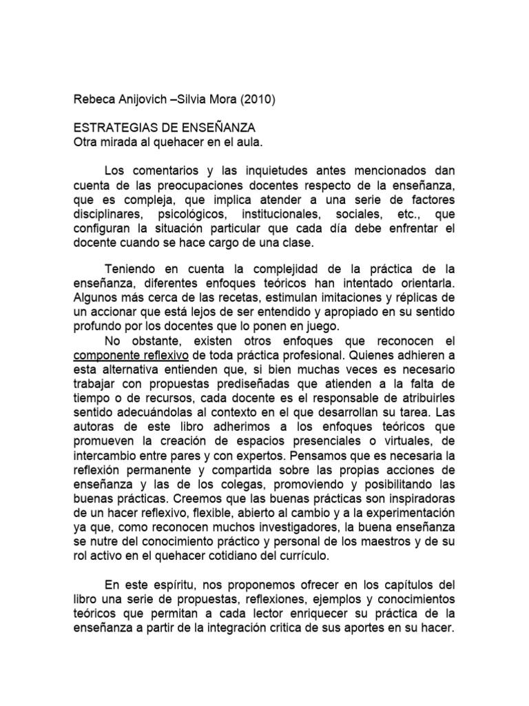 Rebeca Anijovich Pdf