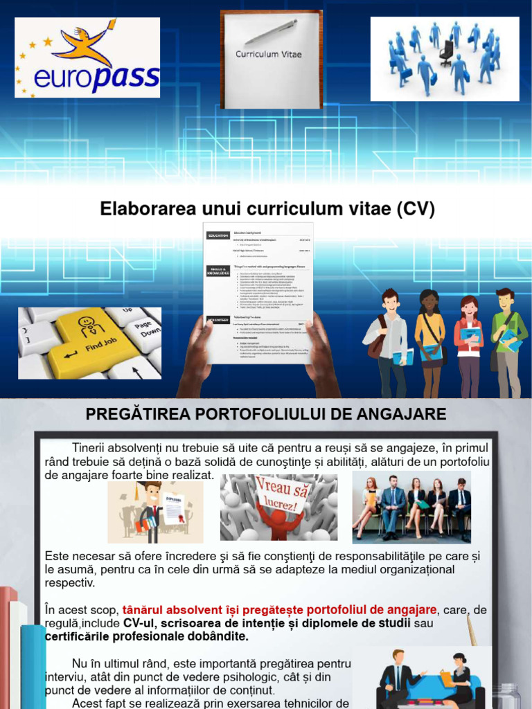 Prezentare CV | PDF