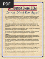 Detroit Diesel 60 Series Model Identification Chart | PDF | Engines ...