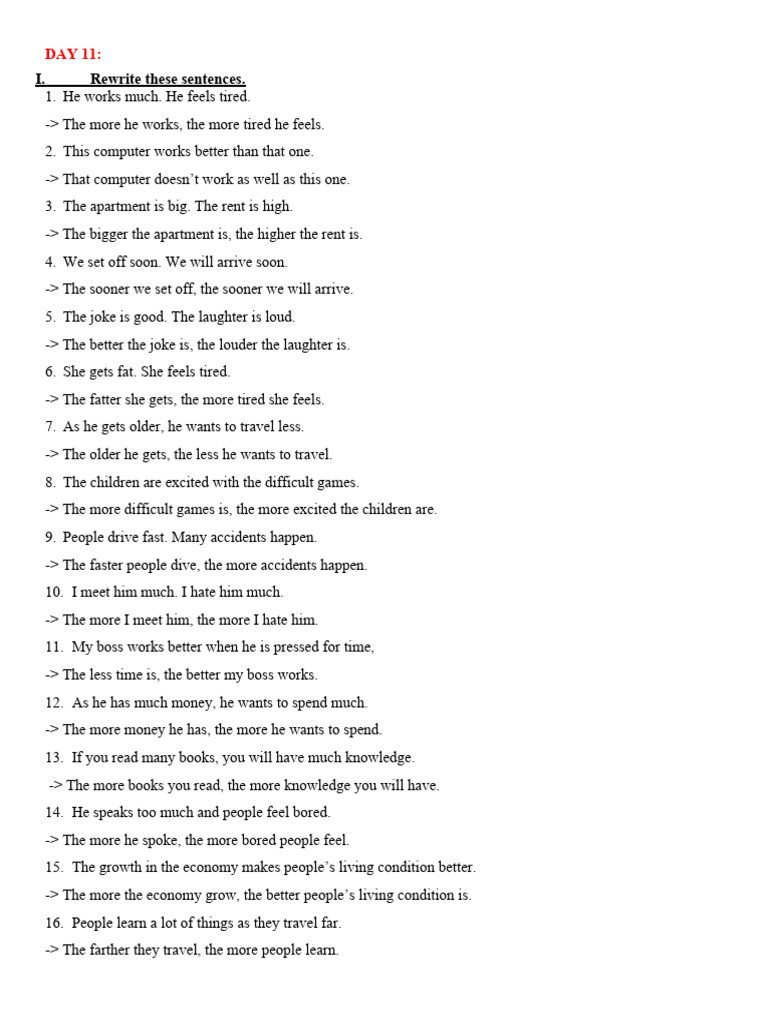 Exercises (Grade 8) | PDF