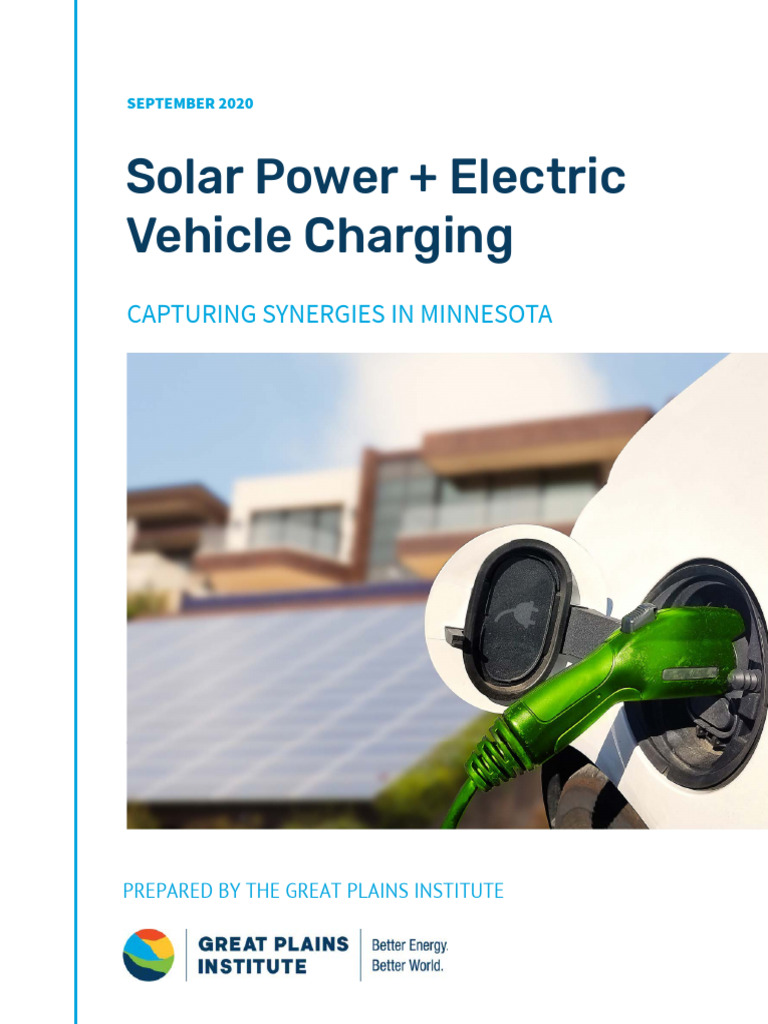 Solar Power Electric Vehicle Charging | PDF