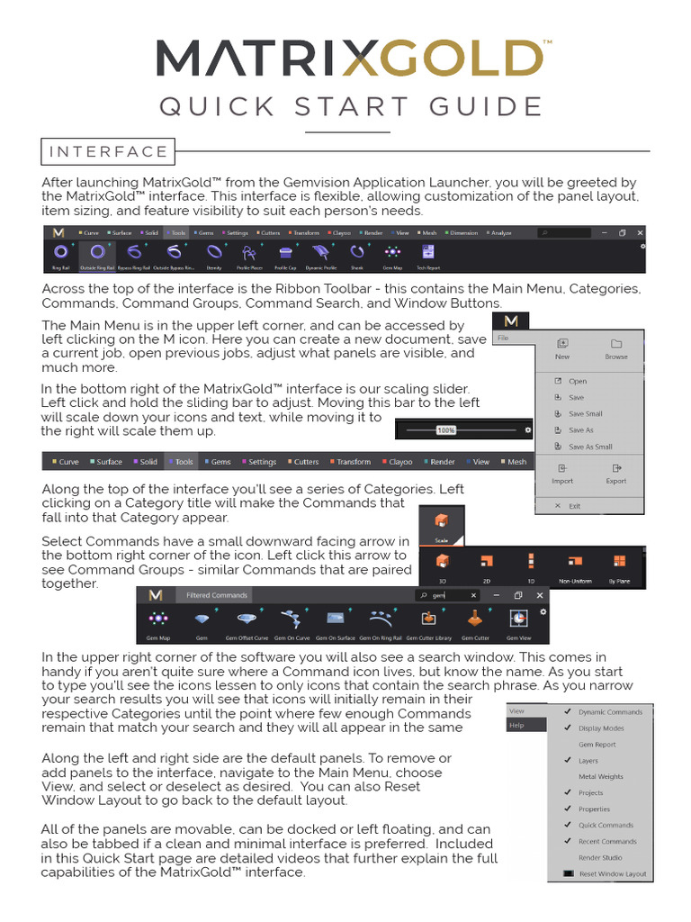 Tutorial MatrixGold | PDF