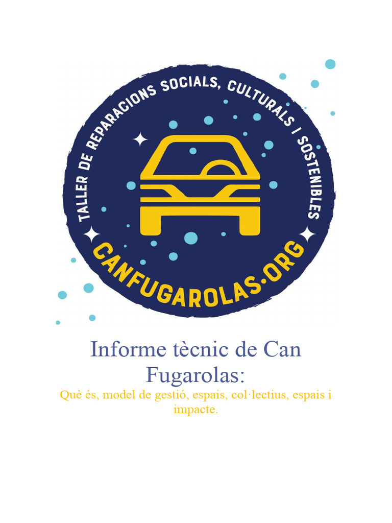 Informe Tènic - Can Fugarolas - OK 2023 | PDF