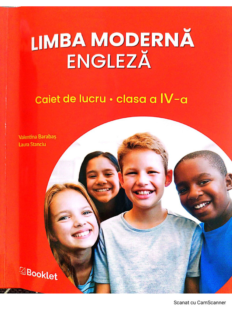 Caiet de Lucru Booklet Clasa A IV - A | PDF