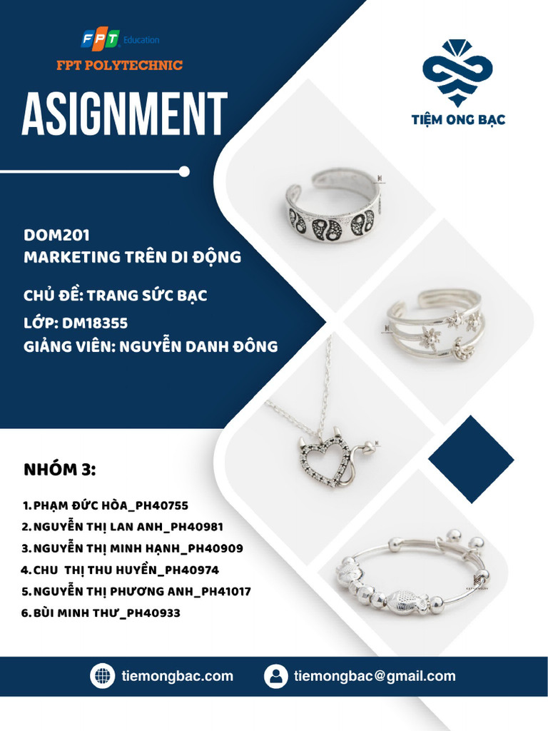 Nhóm 3 - Asm Mobile Marketing | PDF