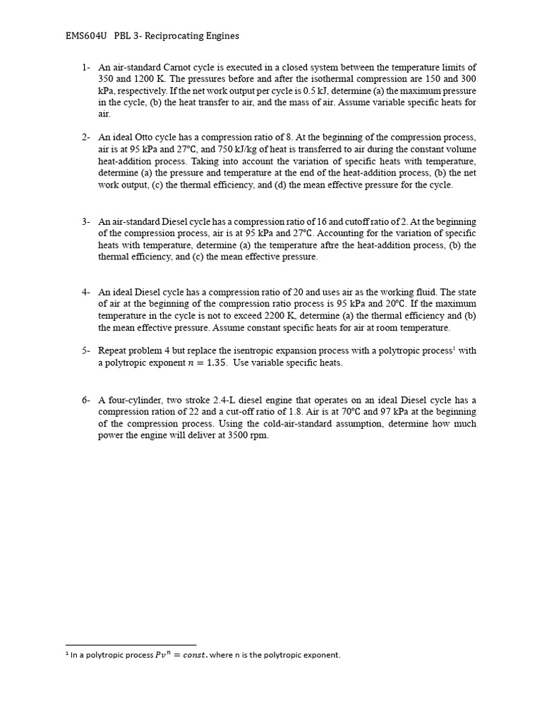 Tutorial Sheet 3-Questions | PDF