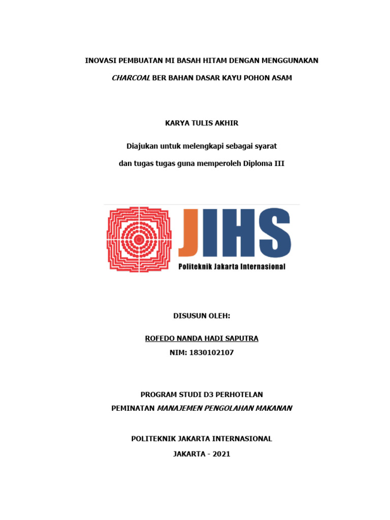 BAB 1,2,3,4 ROFEDO NANDA HADI SAPUTRA | PDF