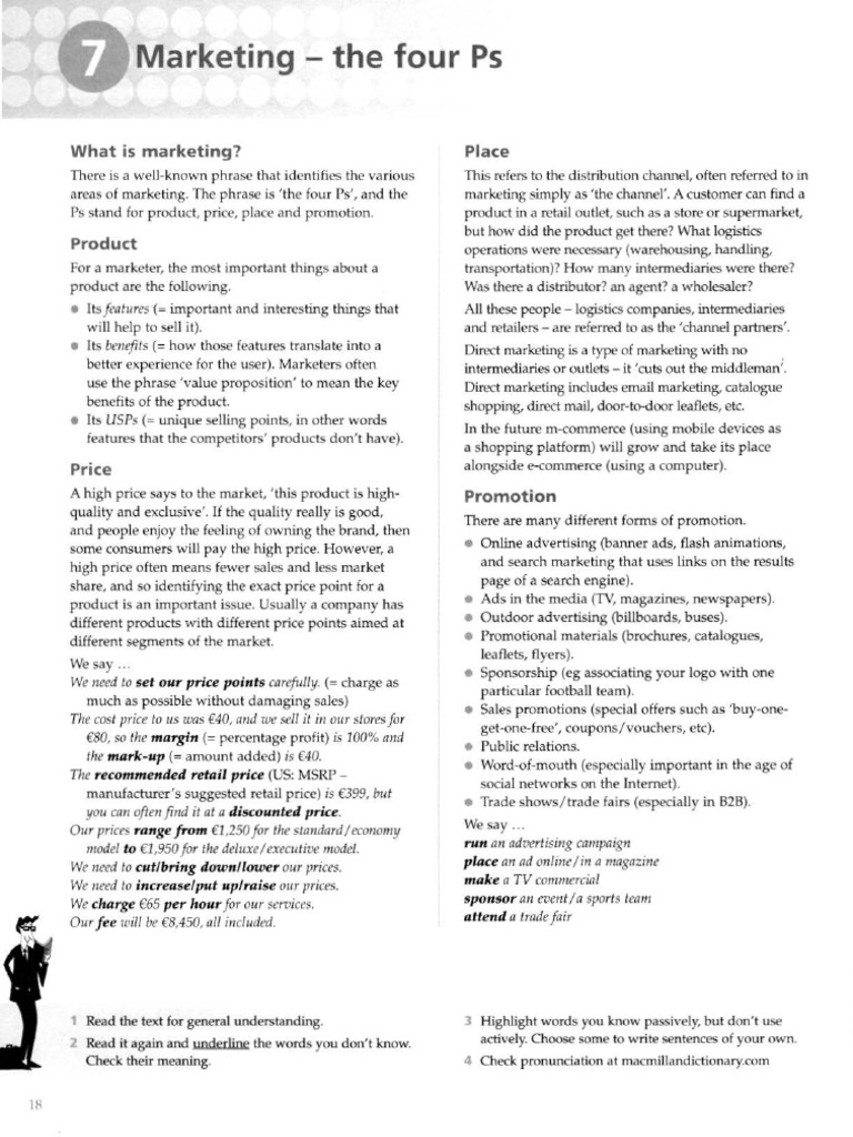 Understanding Marketing's Four Ps | PDF | Retail | Marketing