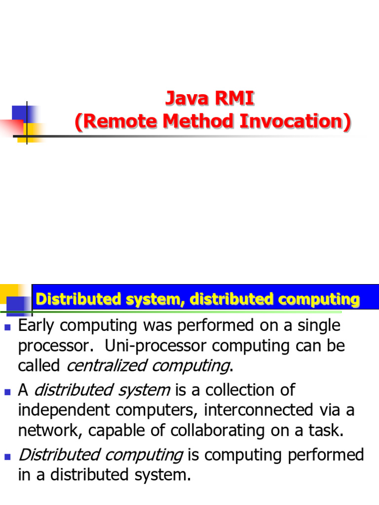 6 - Module 5 - RMI | PDF