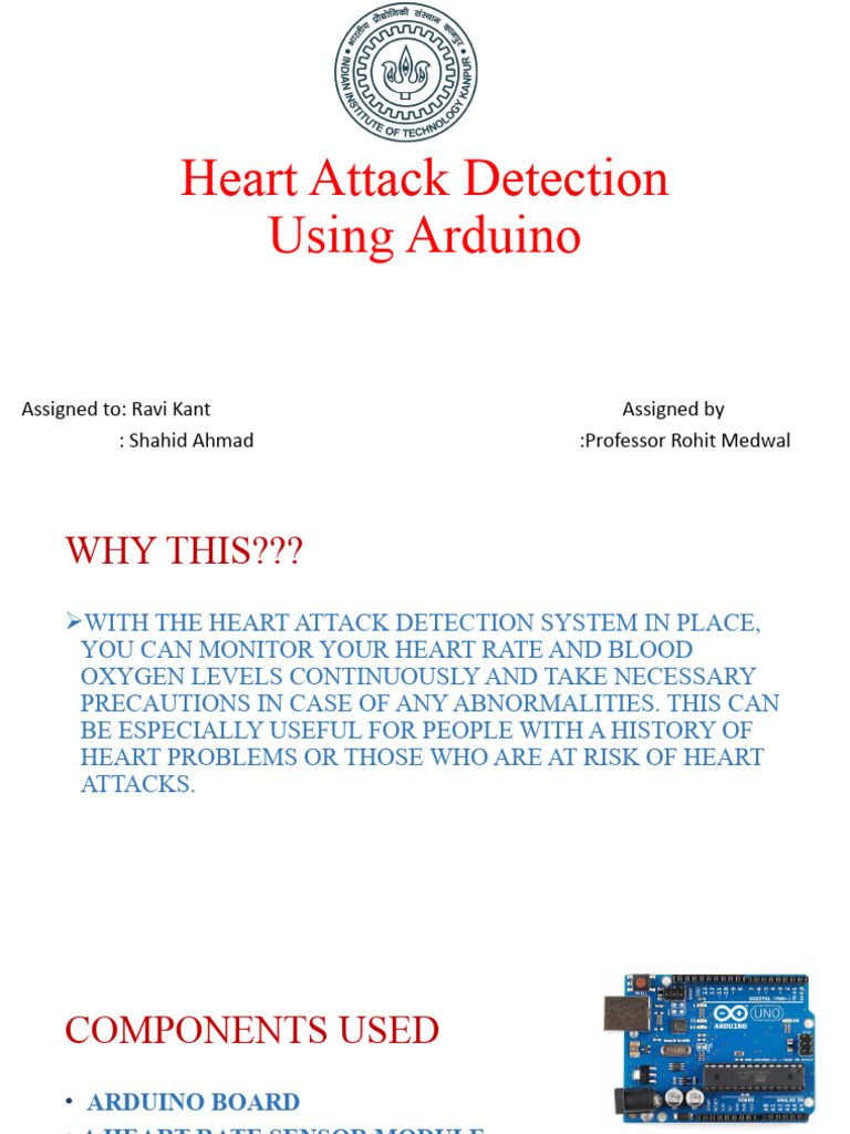 Heart Attack Detection Using Arduino8888888888 | PDF | Arduino | Heart