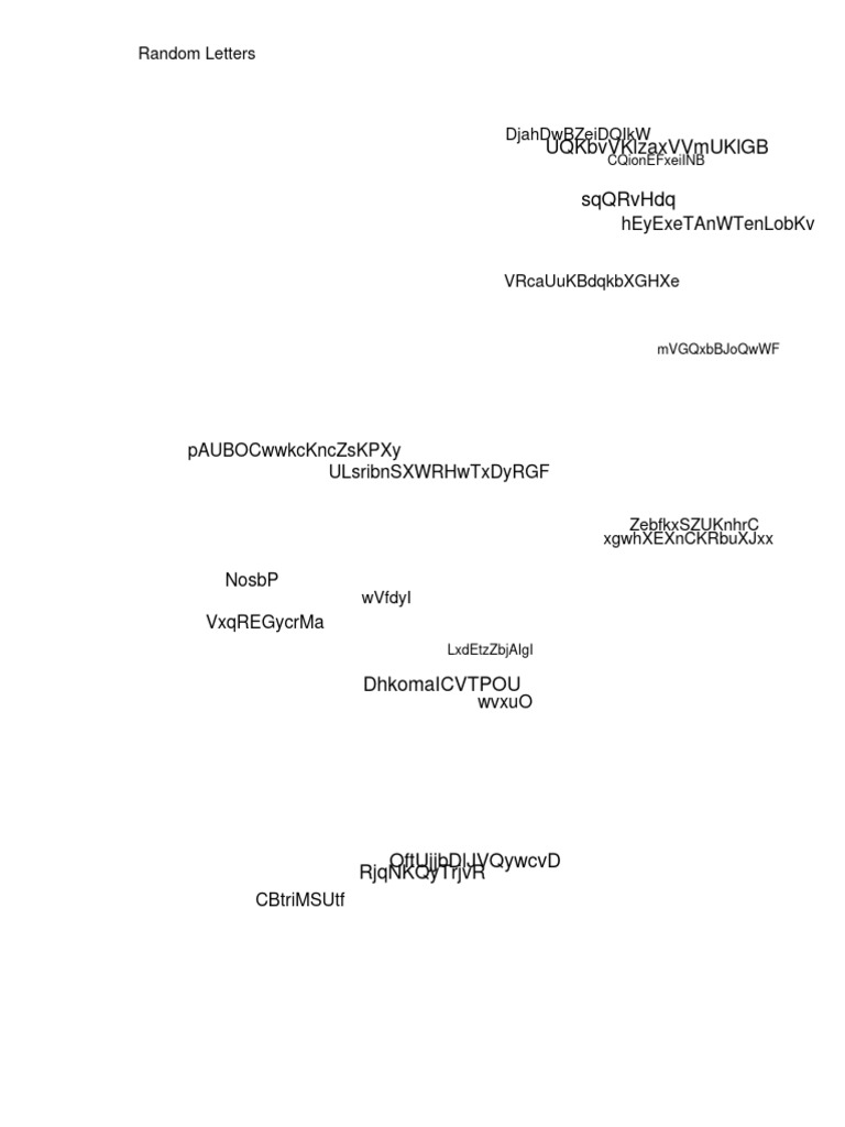 Dummy Letters 12 | PDF