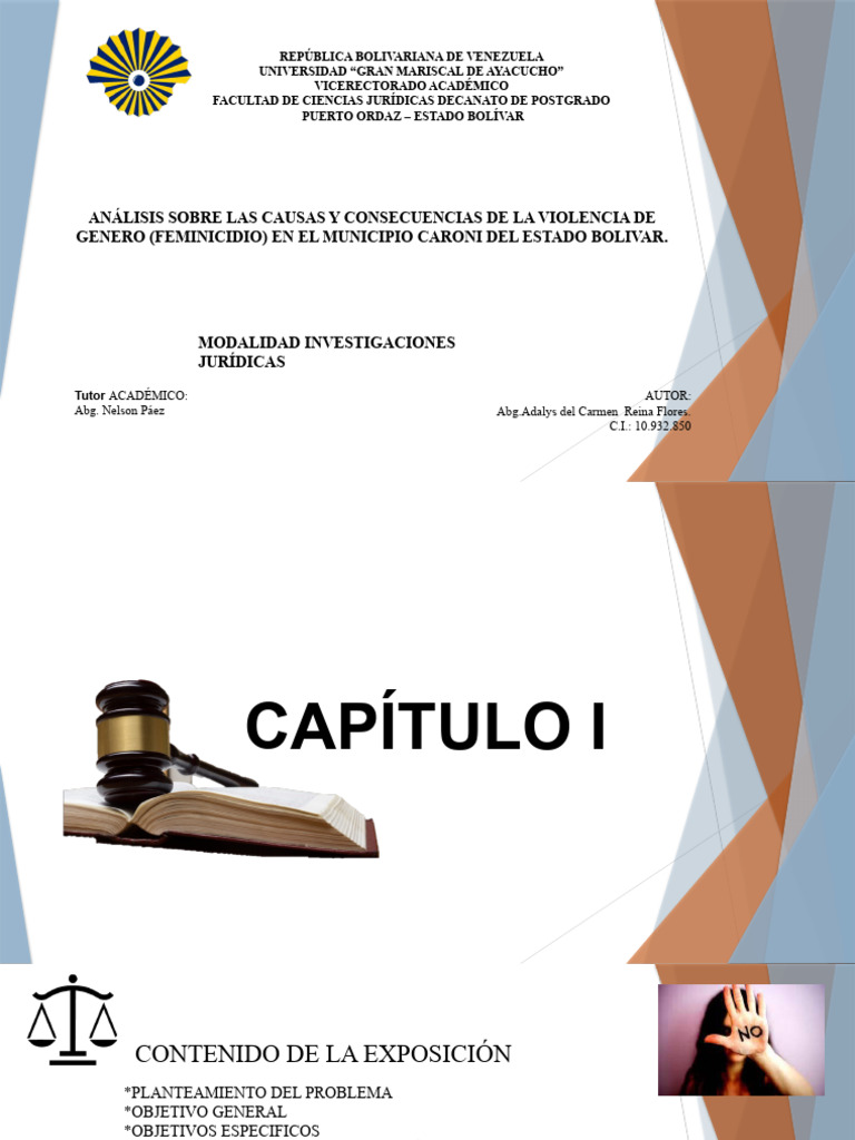 Diapositivas Tesis Adalys Reina Corregida | PDF | Política | Ciencias ...