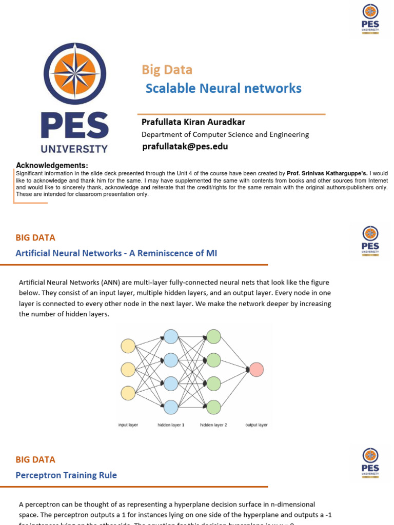 Scalable Neural Network | Download Free PDF | Artificial Neural Network | Map Reduce
