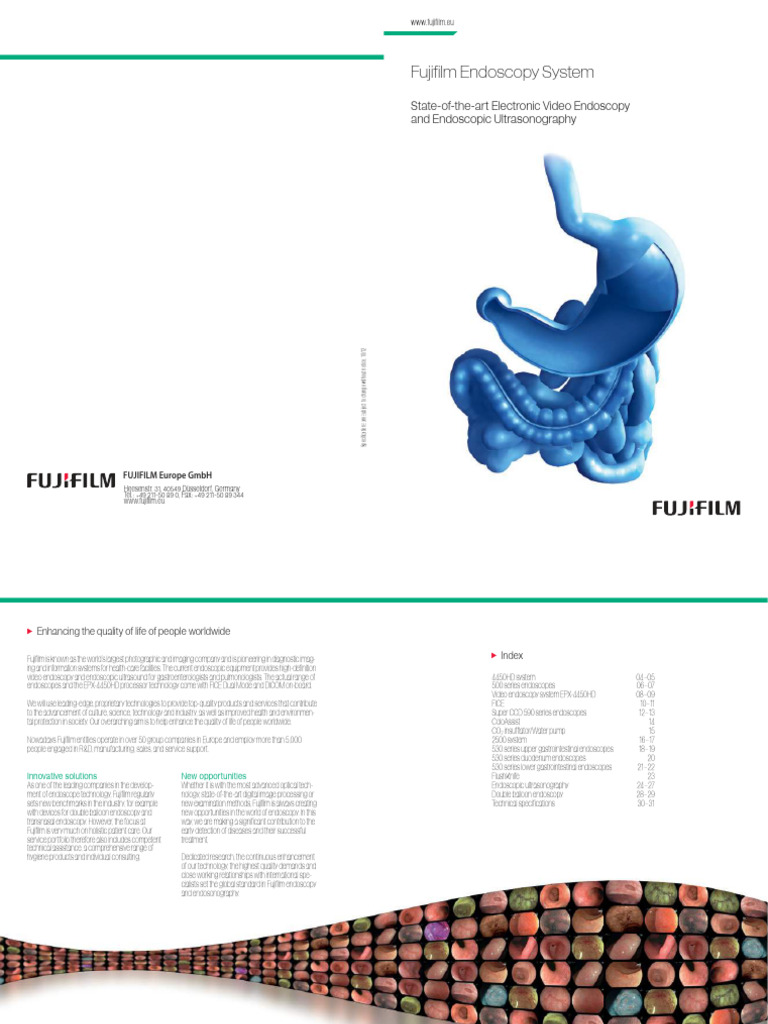 Fujifilm Endoscopy System Overview | PDF | Optics