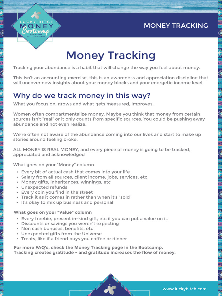 Money Tracking | PDF | Money | Economies
