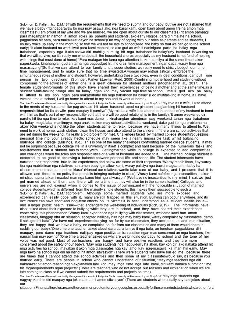 Solomon D | PDF
