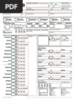 Pathfinder 2E Cheat Sheet | PDF