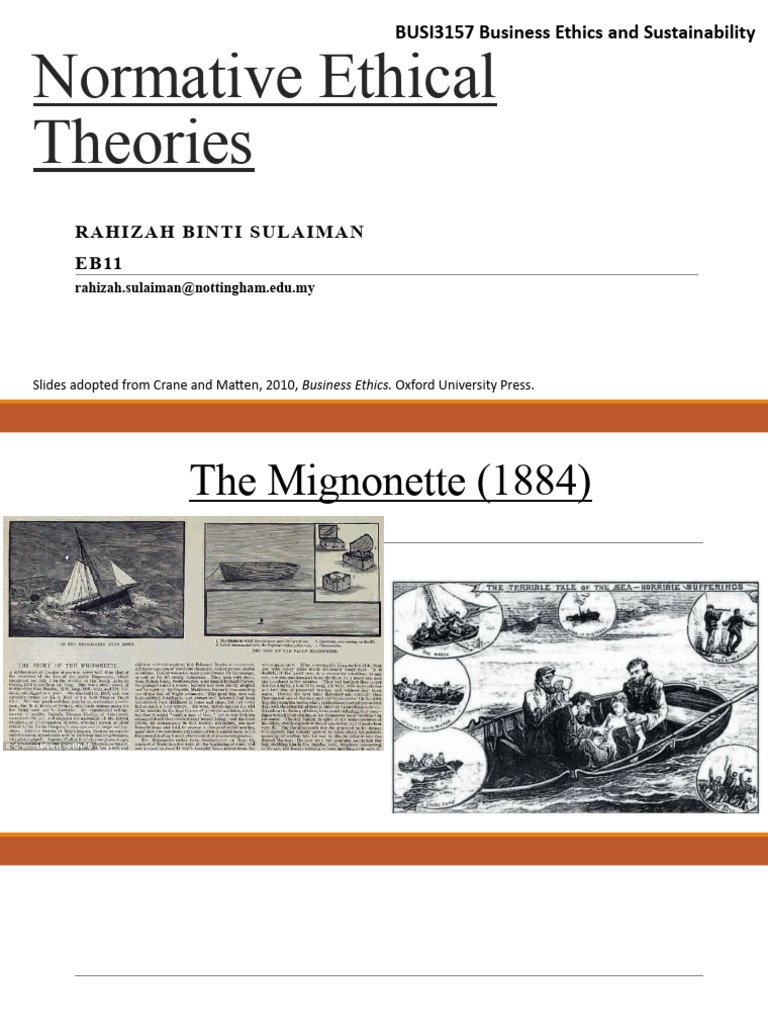 L2 - Normative Ethical Theories | PDF