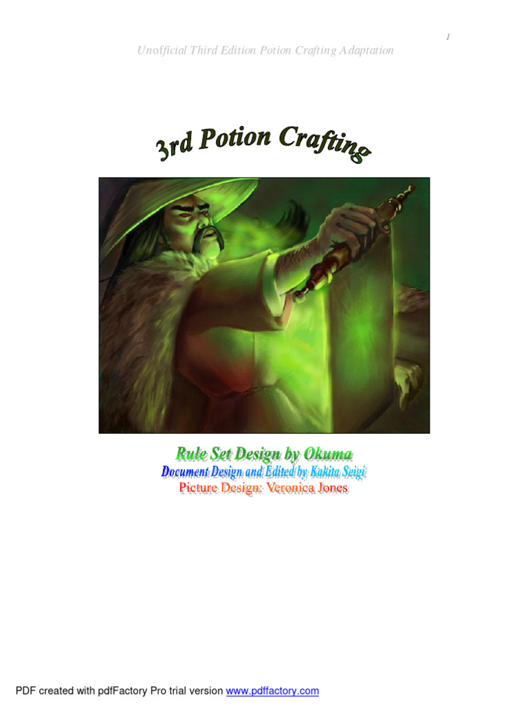 3 Ed Crafting | PDF