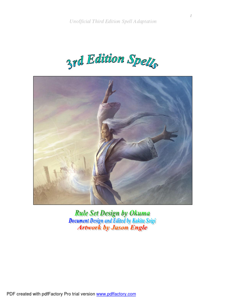 3 Ed Spells | PDF