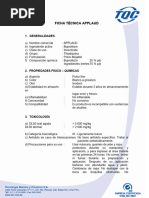 Ficha Tecnica Bingo SG | PDF | Insecticida | Agua