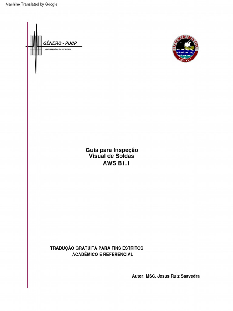 Guia para La Inspeccion Visual de Soldad | PDF