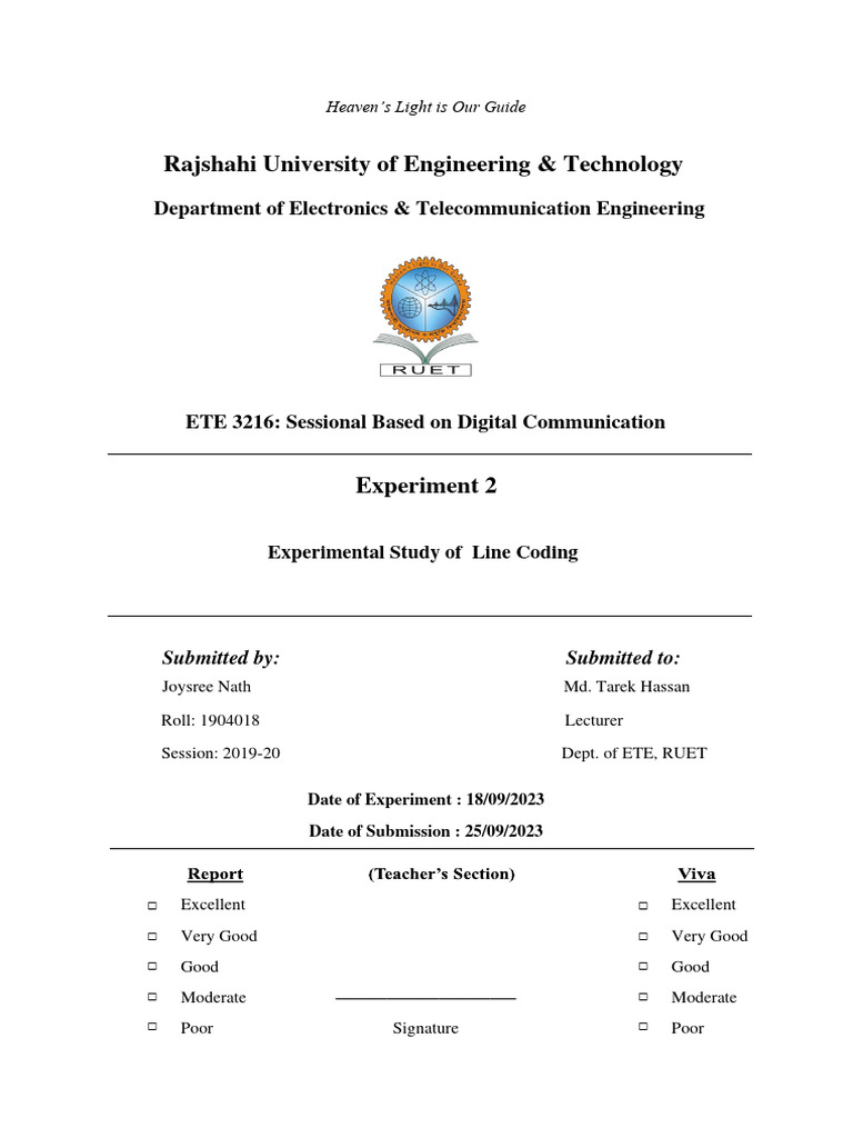 Rajshahi University of Engineering & Technology | PDF