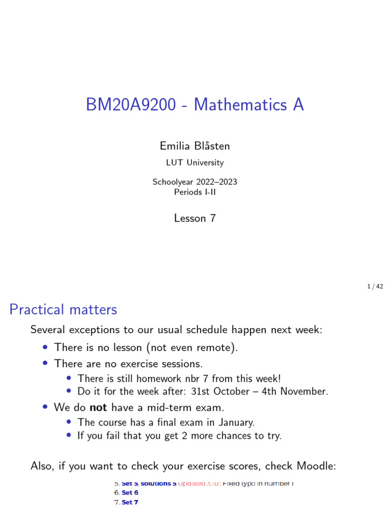 07 Lesson | PDF | Mathematics | Combinatorics