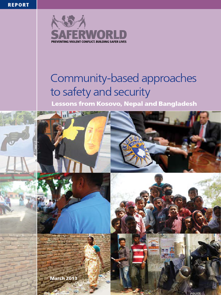 Community Based Approaches To Safety and Security | PDF