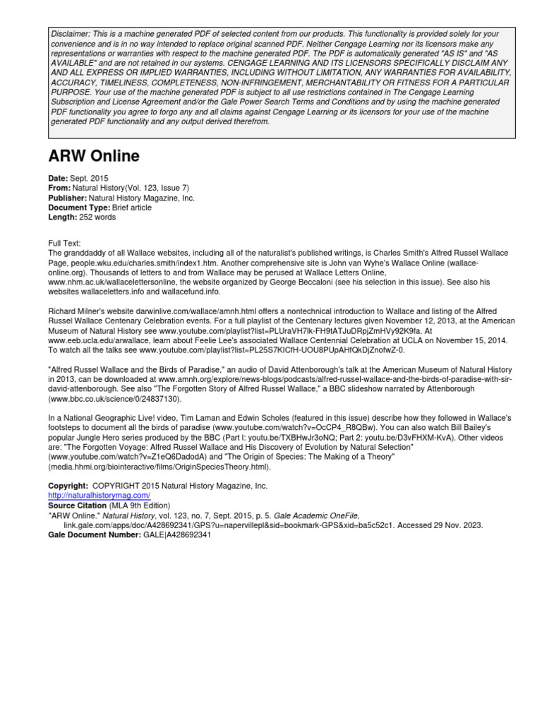 ARW Online | PDF | Computers | Technology & Engineering