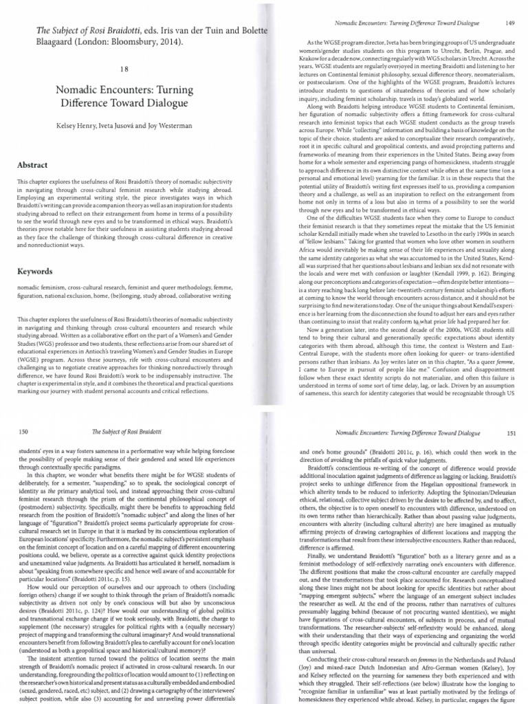 Nomadic Encounters | PDF