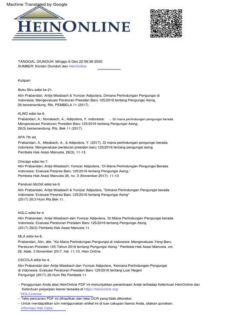 Wither Refugee Protection | PDF