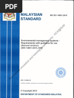 ISO 41001 2018 Standard - Facility Management System | PDF ...