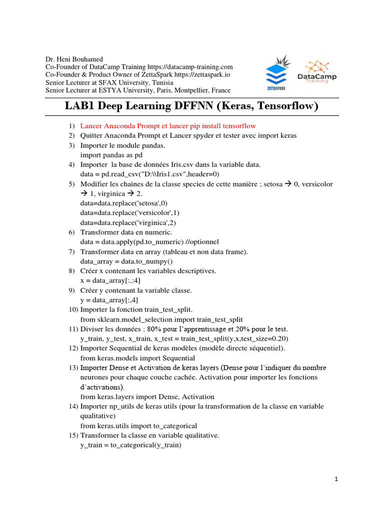 Deep Learning Lab1 | PDF