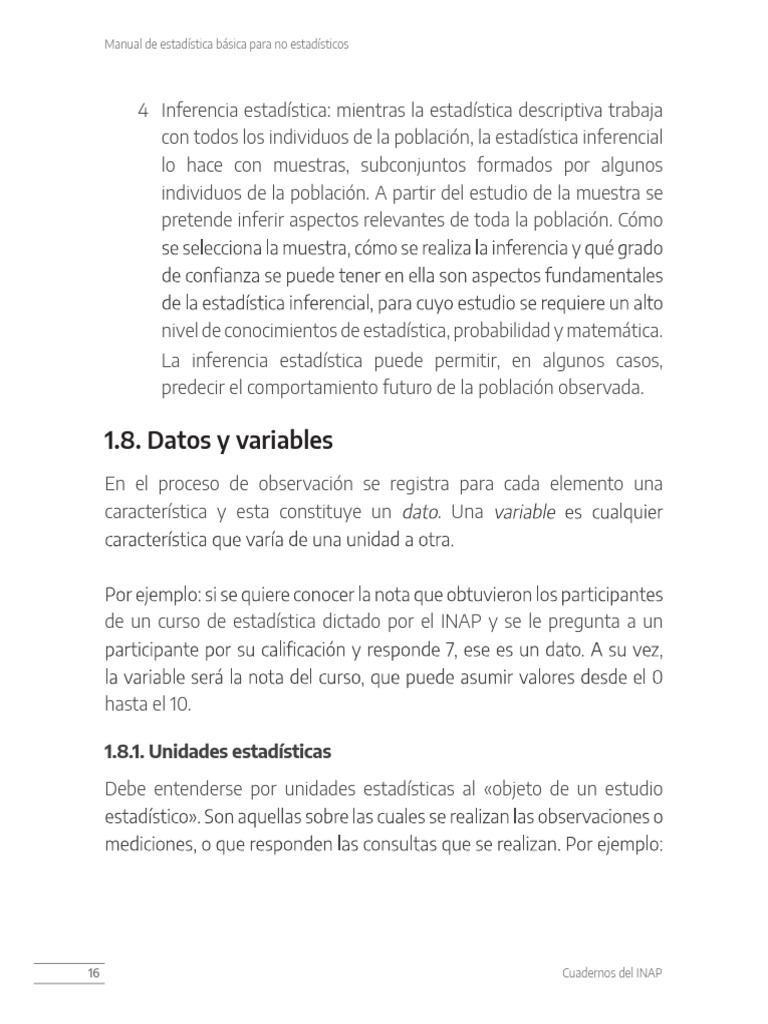 Datos, Variables, Niveles de Medición | PDF | Estadísticas | Medición