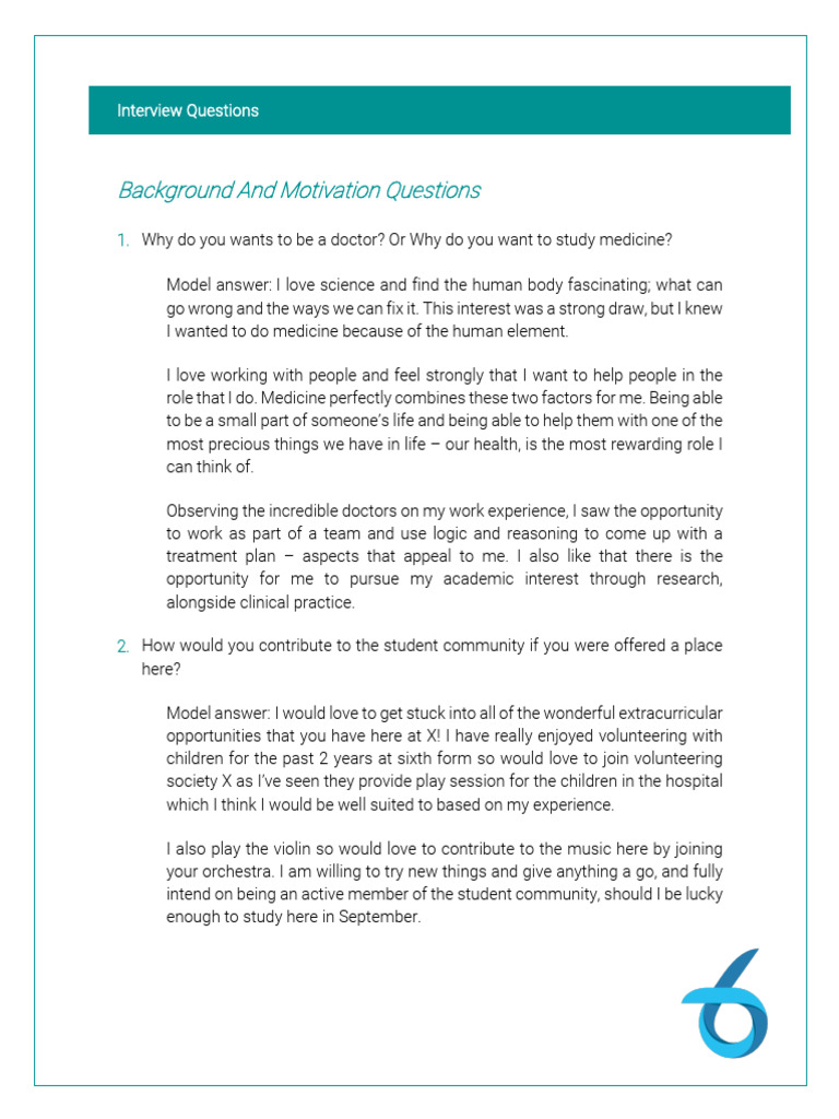 Interview Practice Questions | PDF Interview Practice Questions | PDF