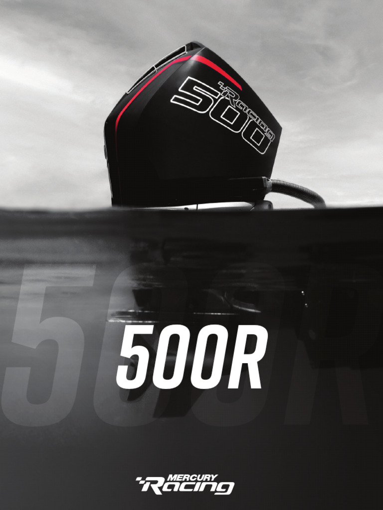 Mercury Racing V8 500R Engine Specs | PDF