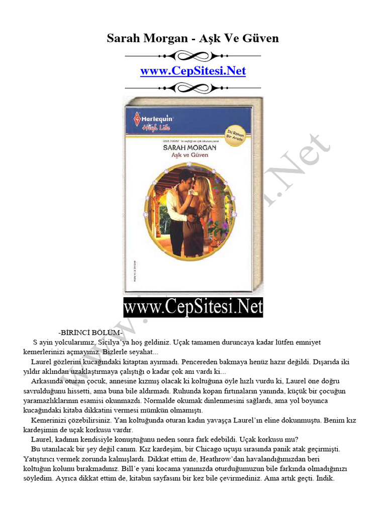 Sarah Morgan - Ferrara Serisi 1 - Aşk Ve Güven | PDF