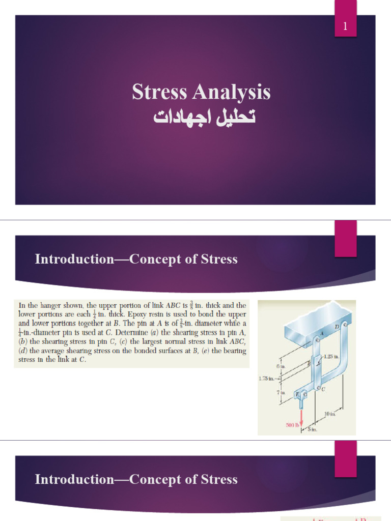 Stress Analysis LEC2 | PDF