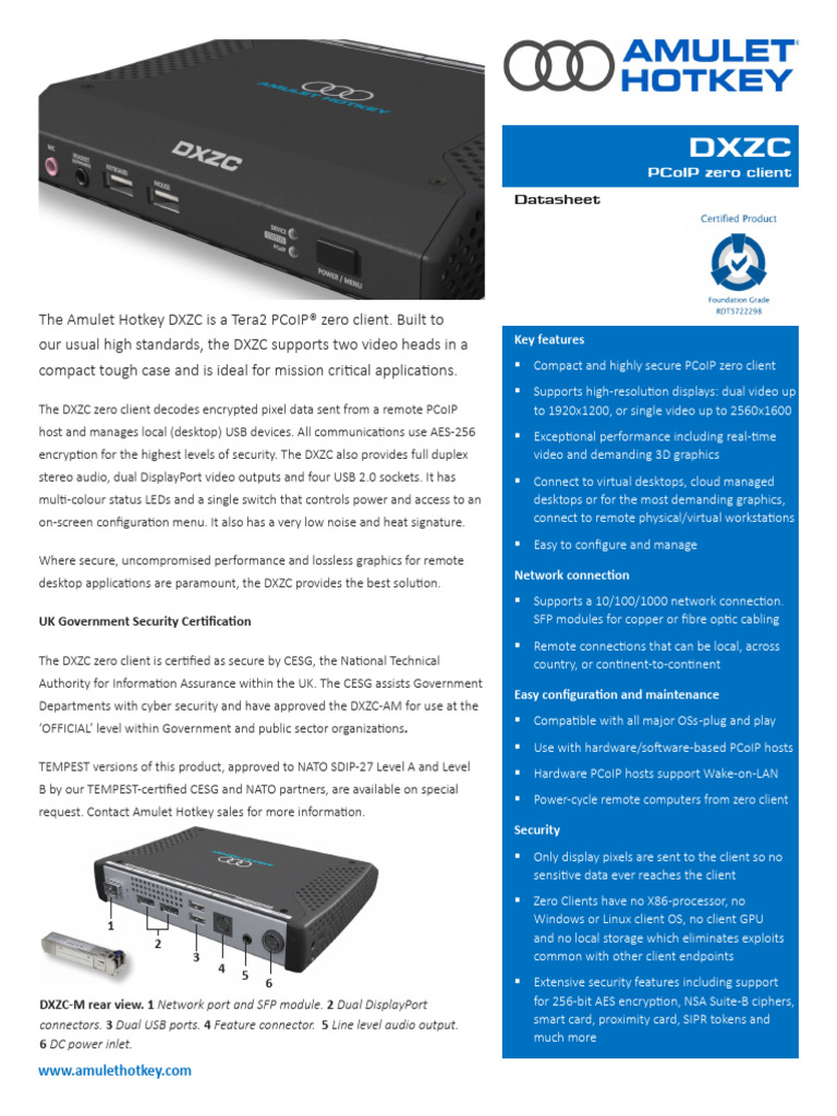 DXZC_Datasheet_v2_7 | PDF