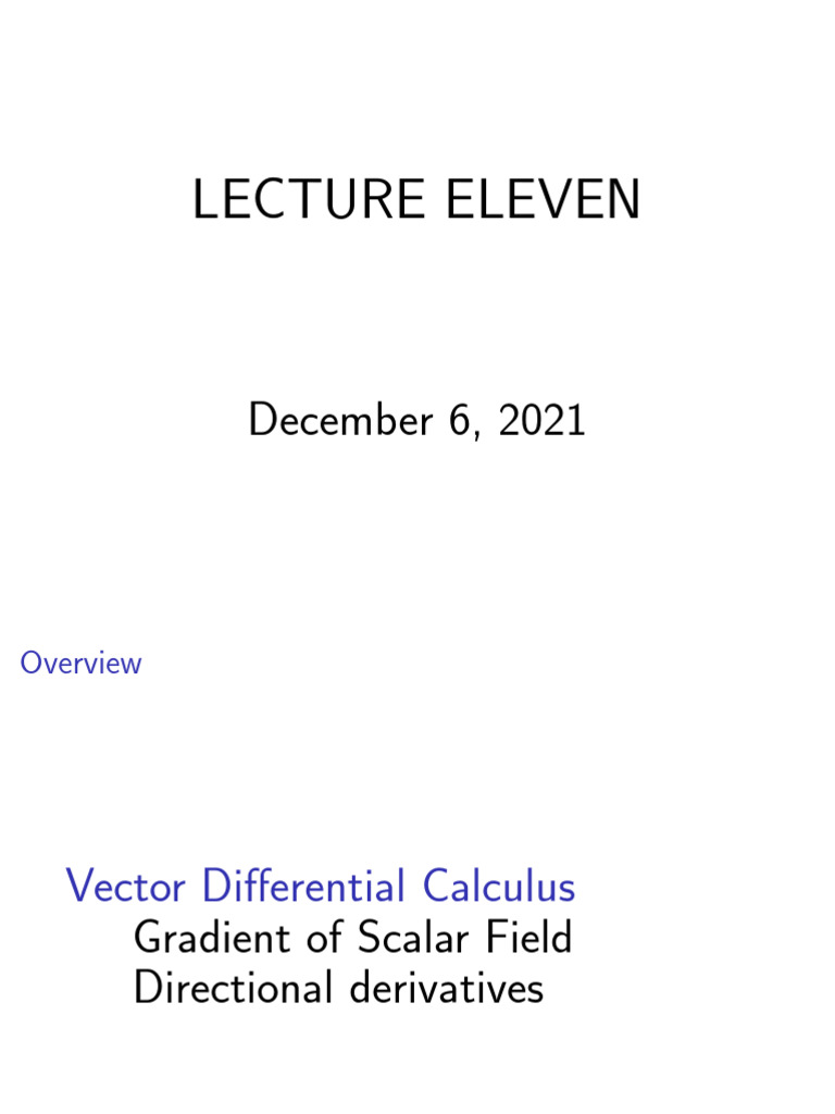 Lect 11 | PDF