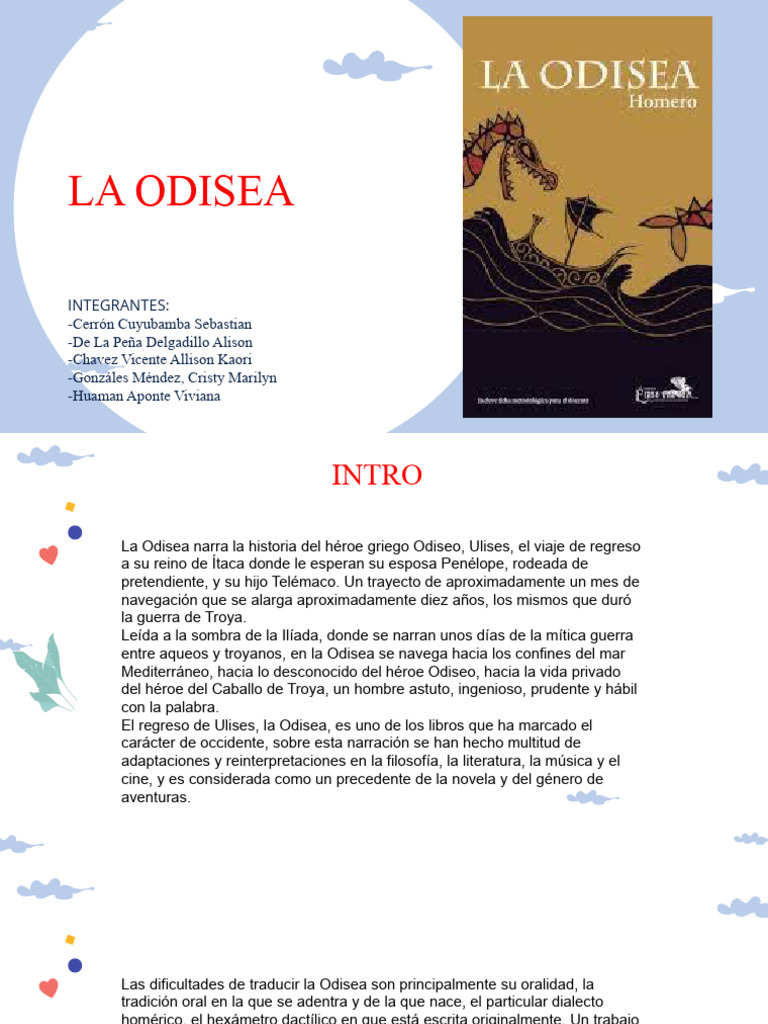 La Obra La Odisea | PDF