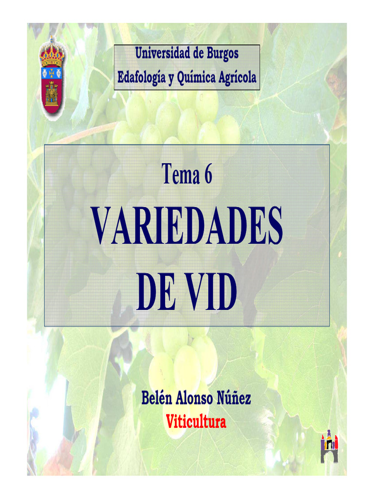 Tema 6.variedades | PDF