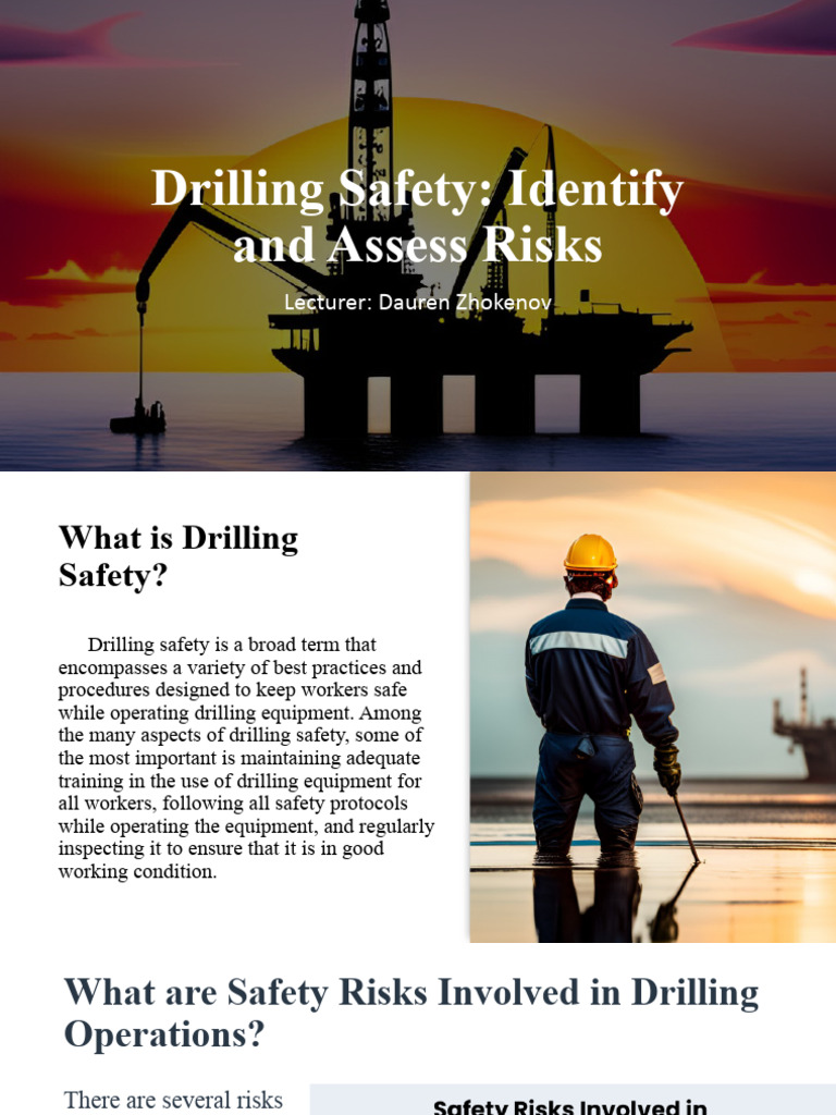 Drilling Safety: Risks and Precautions | PDF | Technology & Engineering